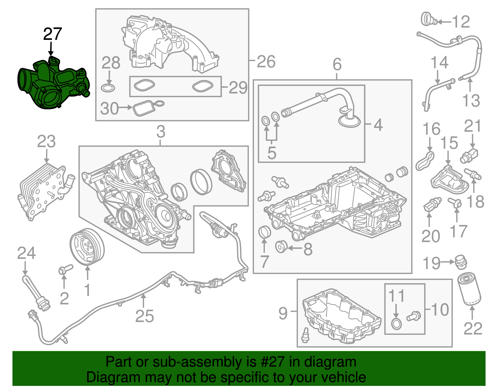 LC3Z-9424-C - Intake Manifold 2020-2025 Ford | Ford Parts Direct