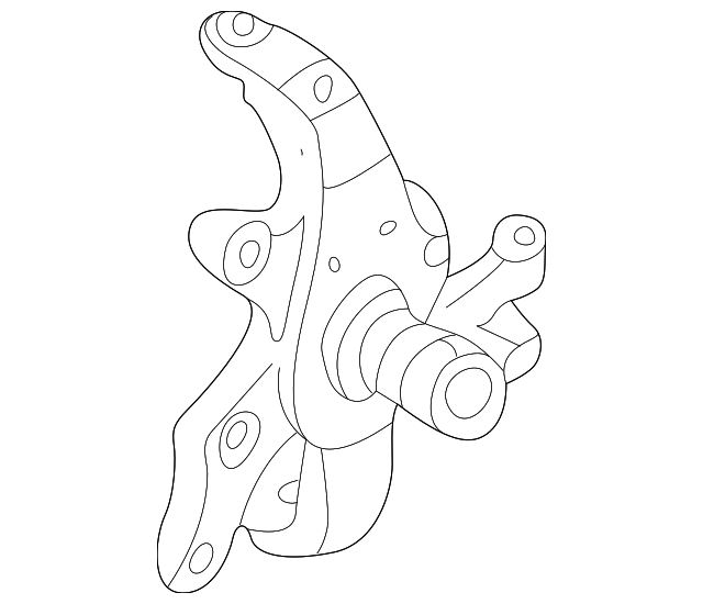 1986-2002 Nissan Steering Knuckle - Driver's Side (LH) 40015-9Z400 ...