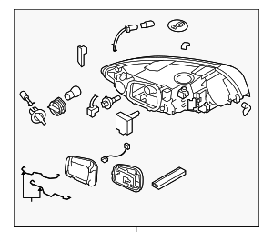 31214757 - Headlamp Assembly - 2005-2011 Volvo | Volvo OEM Parts Direct