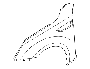 2011-2016 Kia Optima Fender 66321-2T000 | Kia Parts Online