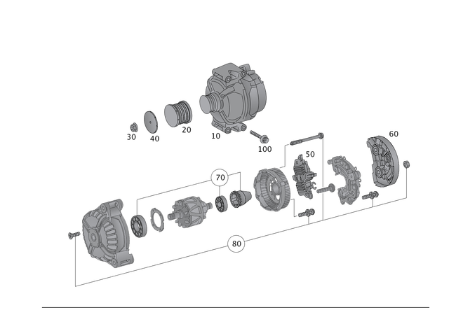 Mercedes-Benz Alternators For Sale | Mercedes-Benz USA Parts
