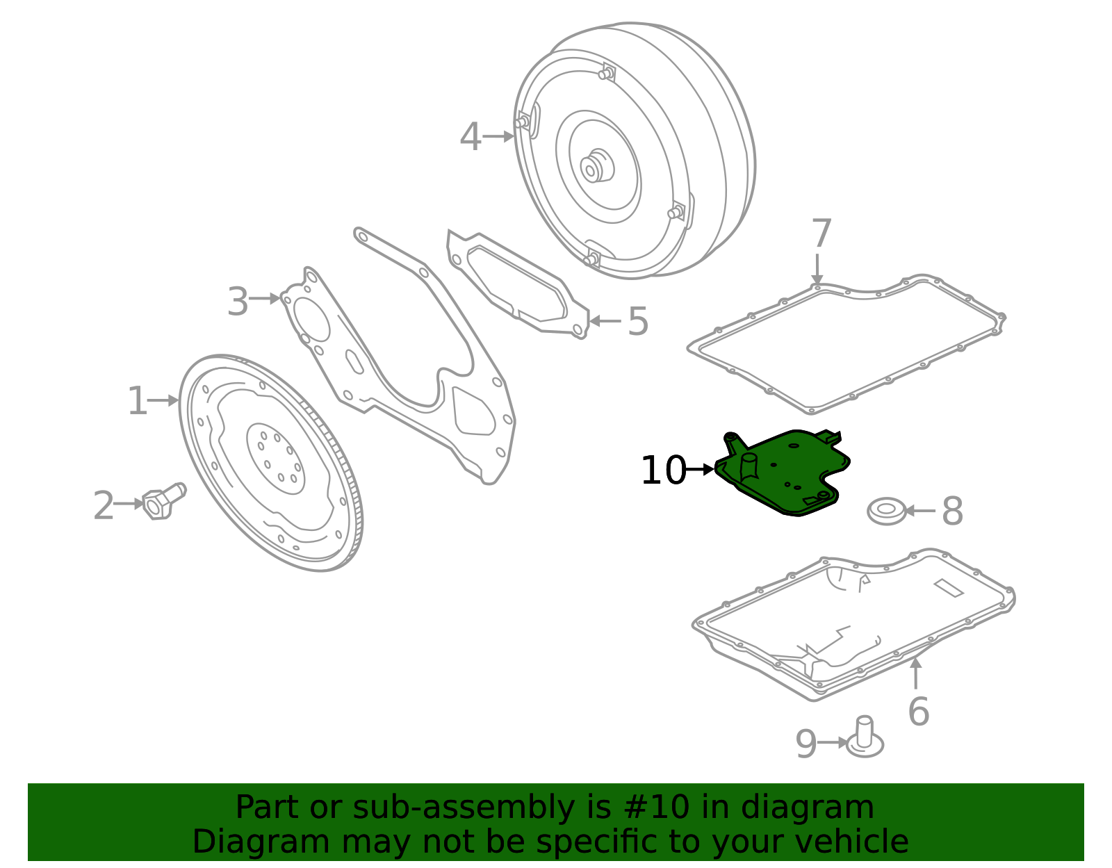 2011-2026 Ford Transmission Oil Filter BC3Z-7A098-B | OEM Parts Online