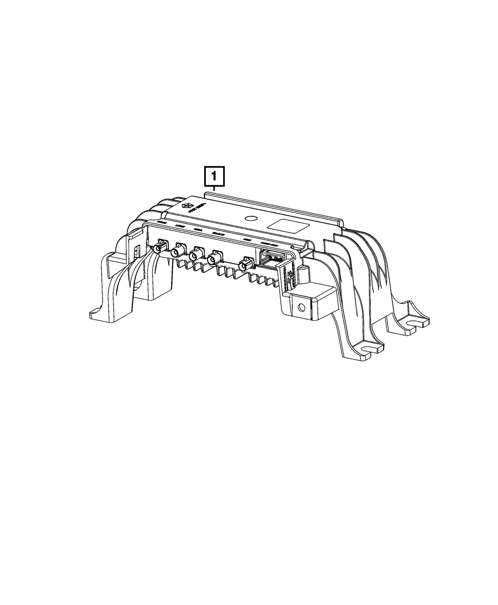 68508050AD - Forward Facing Camera Ecu The Official Mopar eStore