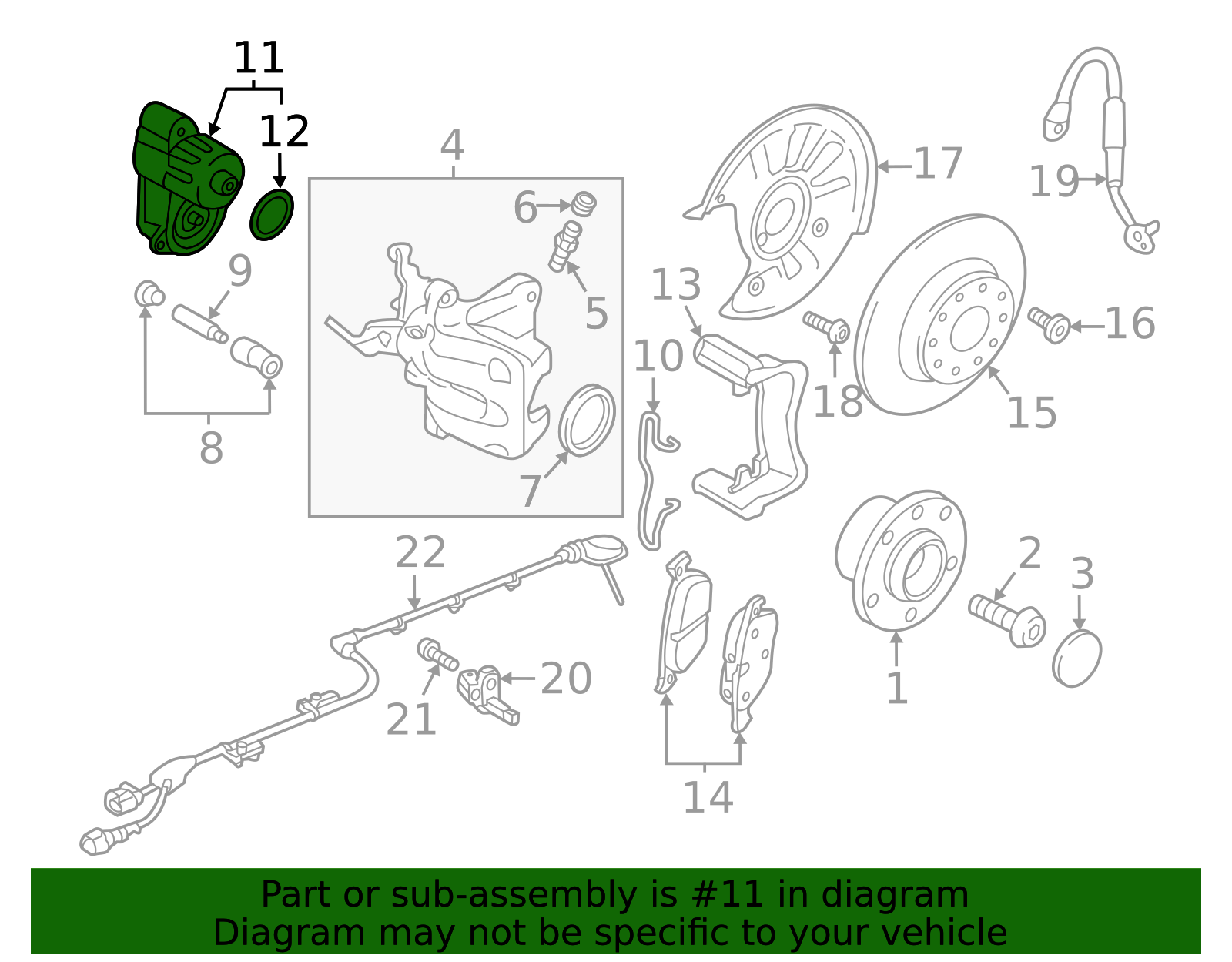 5WA-998-281 - Actuator 2022-2025 Audi | Audi OEM Parts Guy