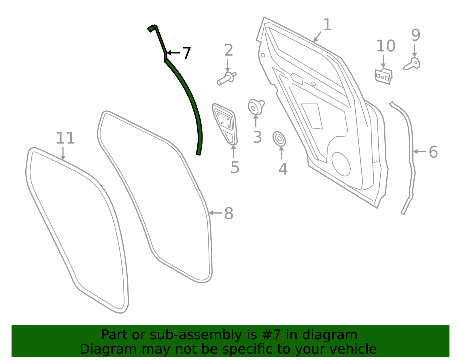 Door Seal – OEM Weatherproofing for a Quieter Ride | AutoNation Parts