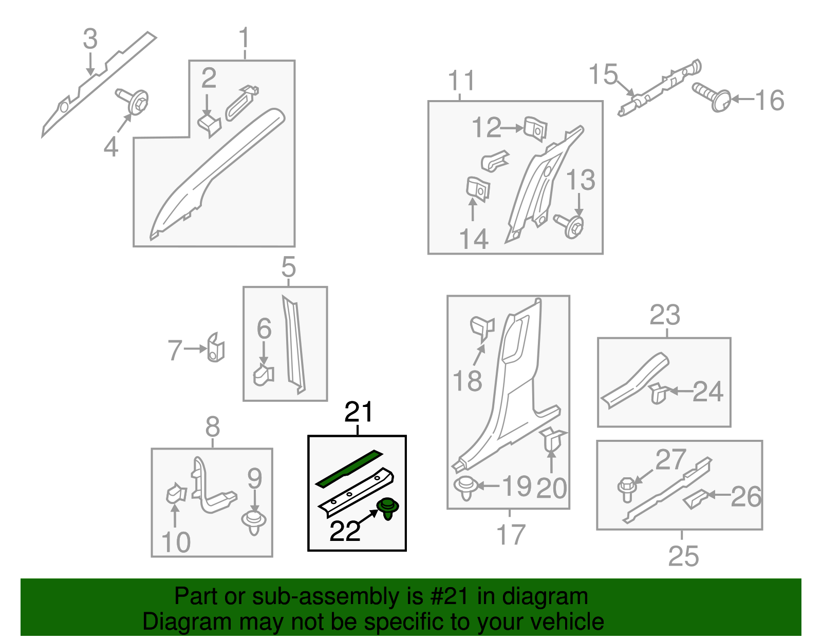 2015-2024 Ford Edge | Front Sill Plate | FT4Z-5813208-AA | Walls' Ford ...