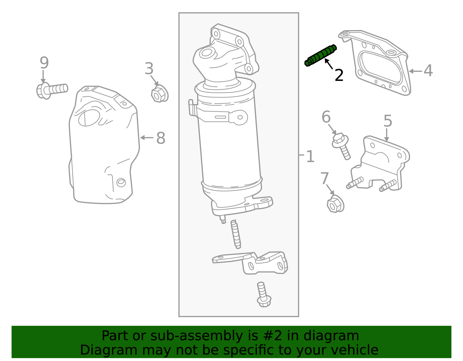 2016-2026 GM Multi-Purpose Stud 11549028 GM | GMPartsDirect.com