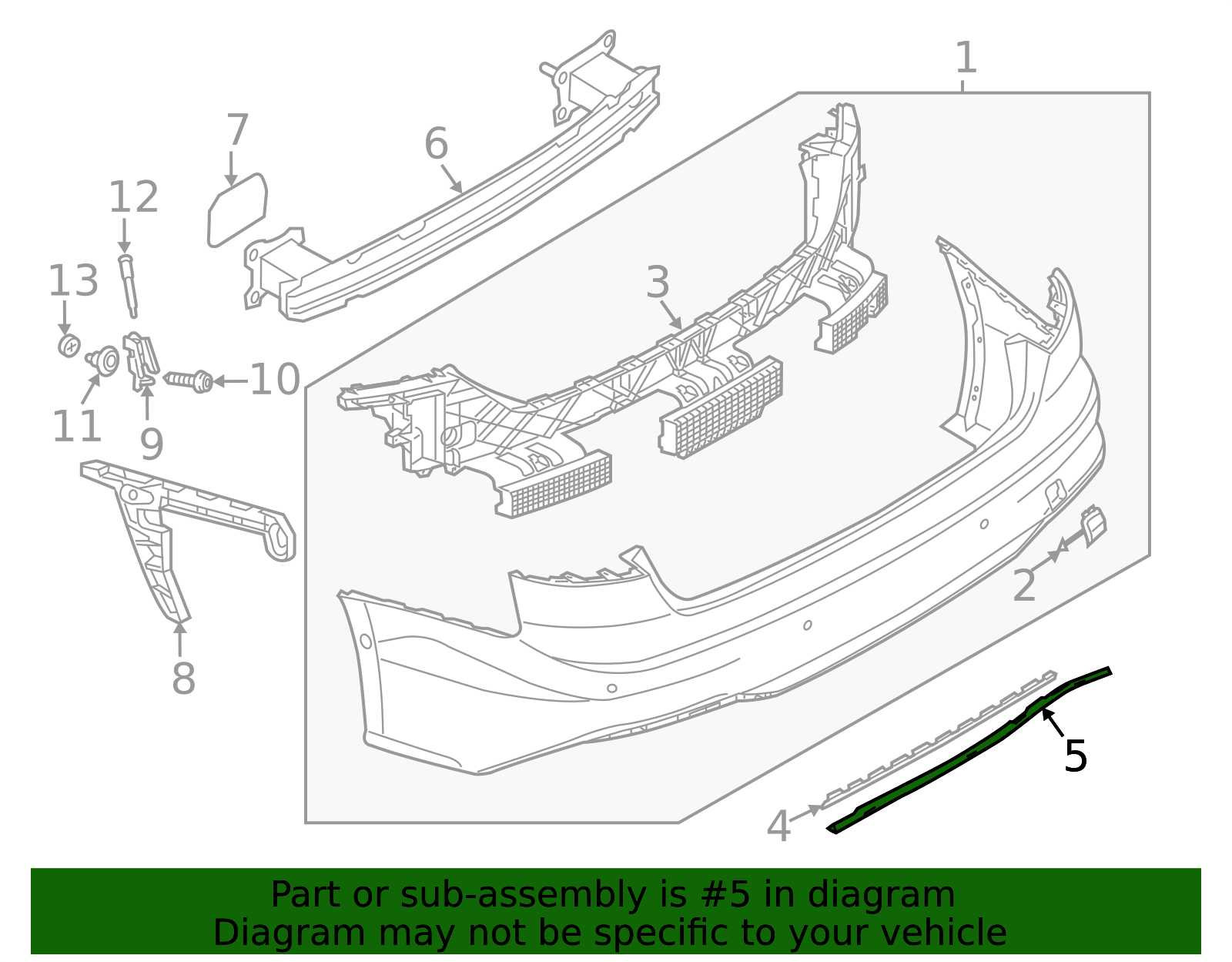 8w0807900b - Audi Upper Retainer 2020-2025 Audi | Performance Auto Parts