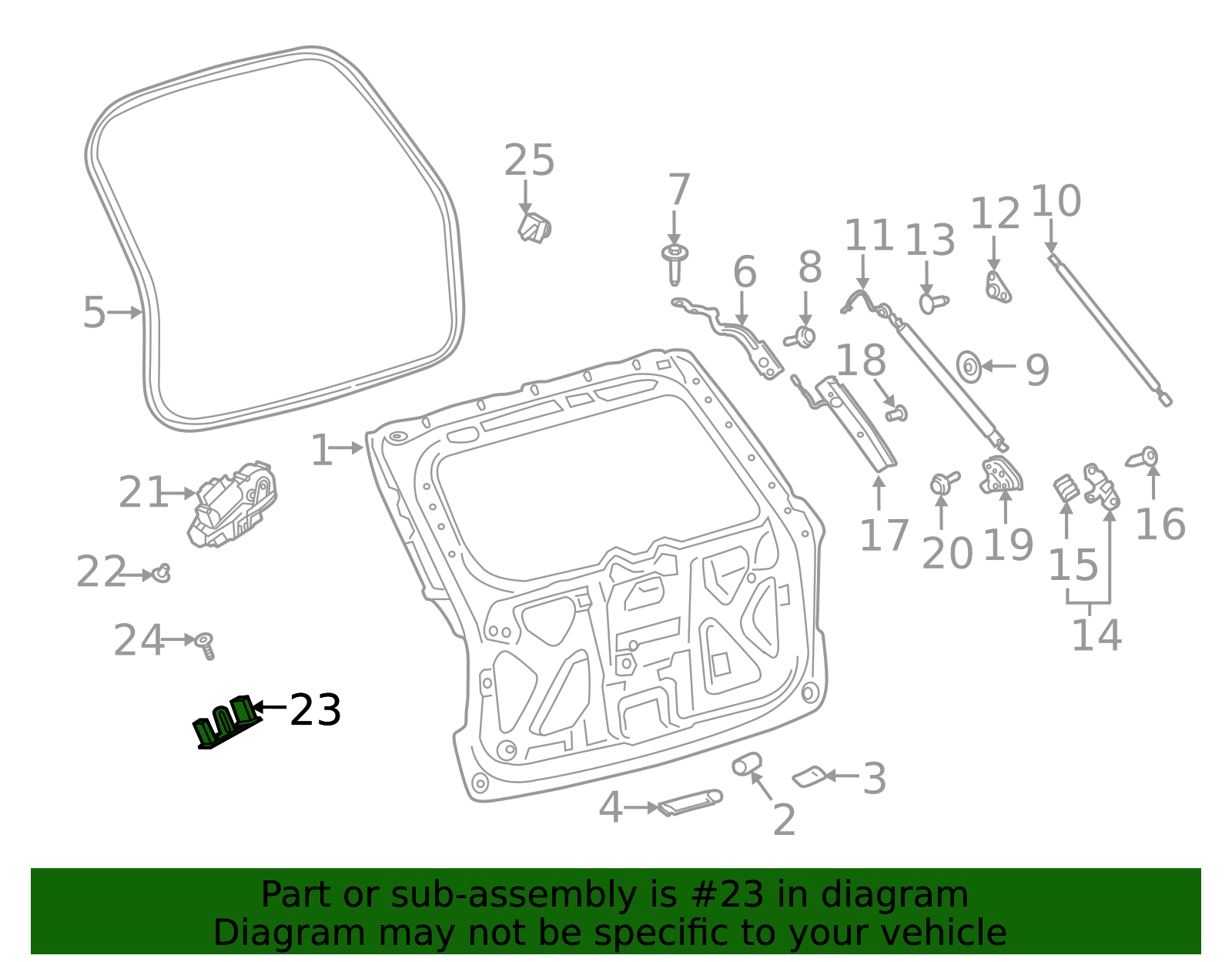 2024-2025 Ford Striker Plate RB5Z-58404A42-A | Awesome Parts Ford