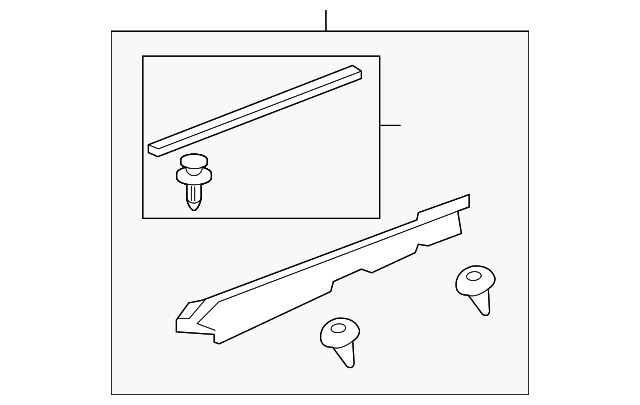Genuine Toyota Filler Assembly part# 53807-35120 for 2010-2024 Toyota ...