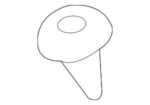 Genuine Toyota Rocker Molding Clip part# 75867-AA010 for 2002-2025 ...