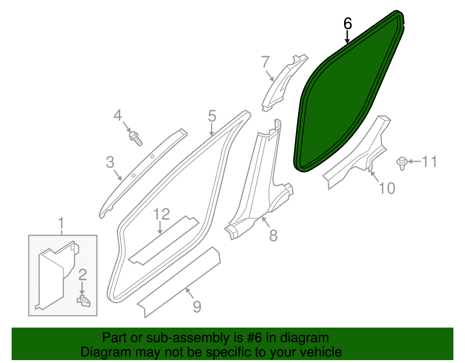 2013-2014 Nissan Altima Opening Trim 76923-3TA0A | Kline Nissan