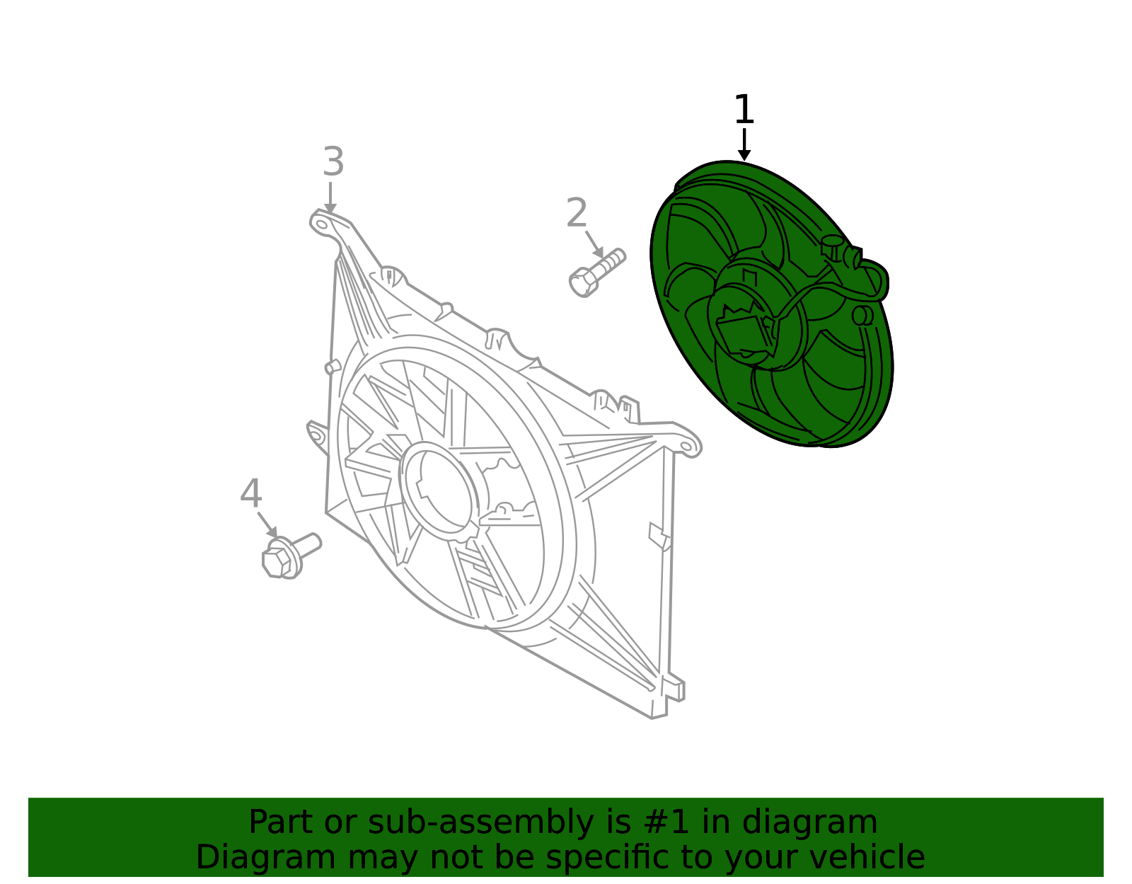 Engine Cooling Fan Assembly 31368075 | TascaParts.com