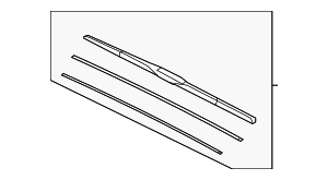2022-2025 Genesis Wiper Blade 98360-AA100 | OEM Parts Online