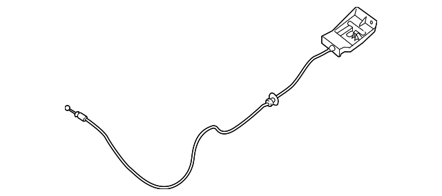 2012-2021 Nissan Release Cable 65620-1PA0A | Nissan RVA