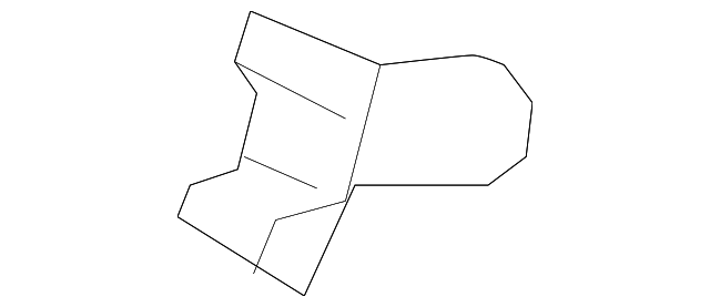 2017-2018 Hyundai Santa Fe Sport Lower Cover Holder 86577-4Z500 | OEM ...