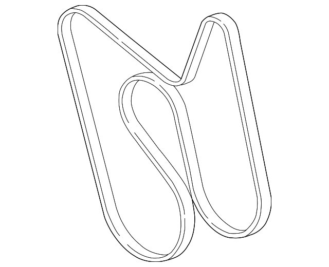 2001-2017 GM V-Ribbed Serpentine Belt 12636138 | Shop Matick Buick GMC