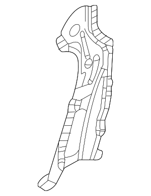 2021-2025 Toyota Sienna 2021-2024 Toyota Sienna - Outer Reinforced ...