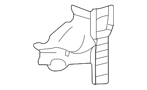 2021-2024 Toyota Sienna Quarter Panel Reinforcement 61727-08020 ...