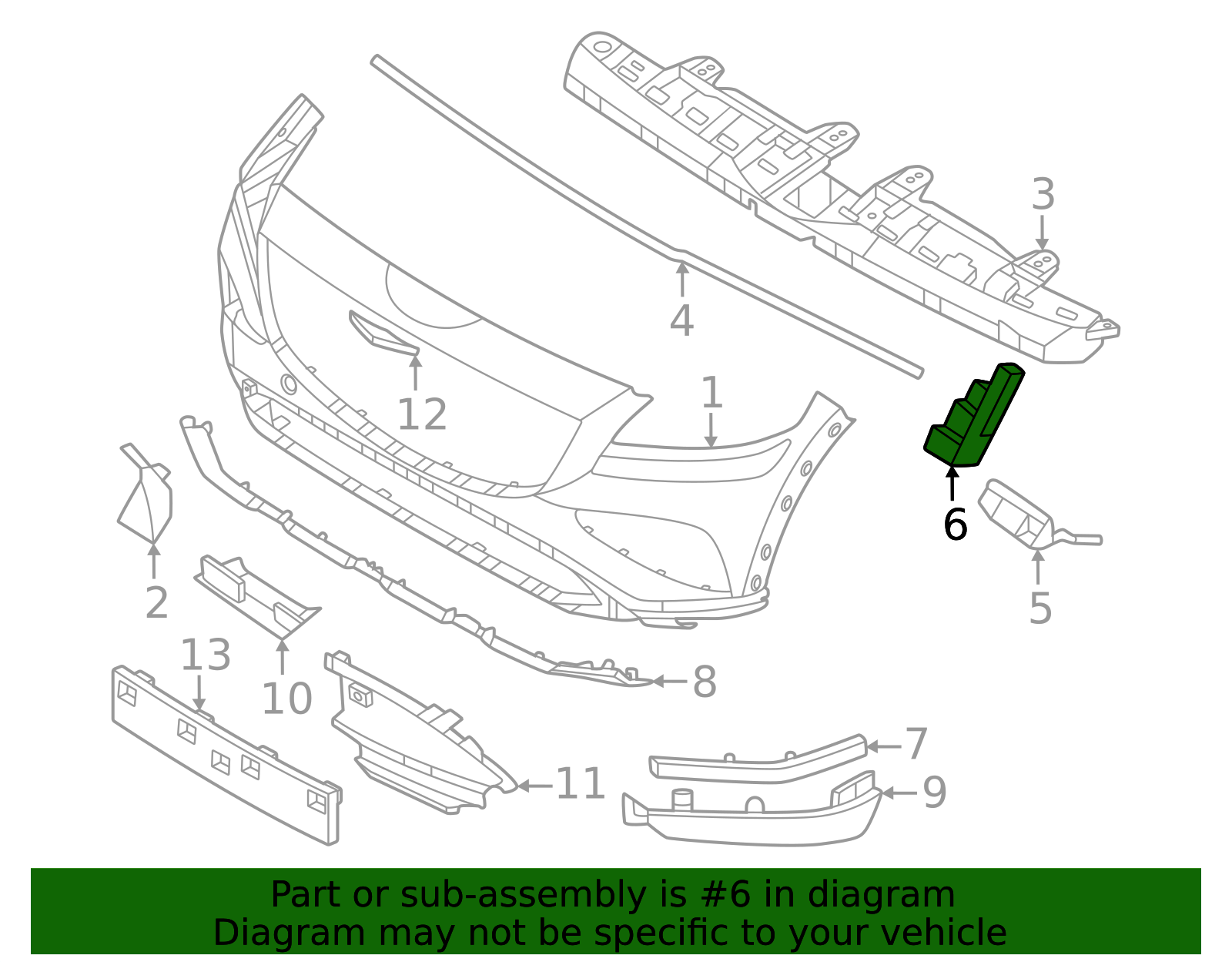 Hyundai - 865B4-T6500 - Inner Bracket - 2025 Genesis | OEM Hyundai ...