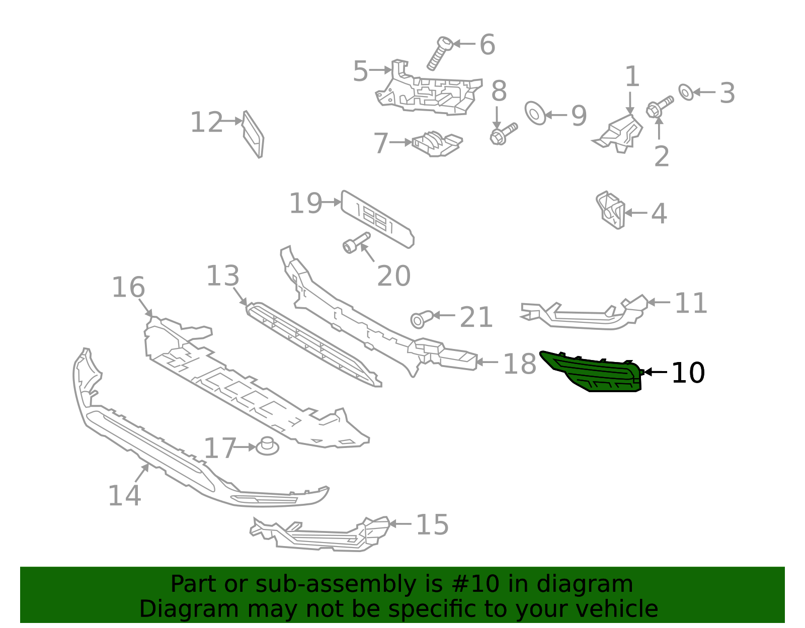 Genuine Outer Grille for 2020-2025 Volvo XC90 | Part# 32345469 | Over ...