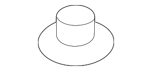 2008-2025 Volvo Air Guide Clip 30763619 | Genuine Volvo Replacement Parts