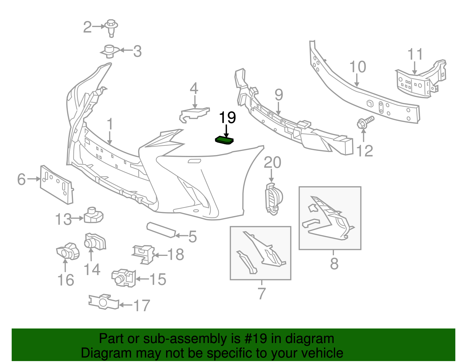 85353-30180-J0 - 2016-2020 Lexus - Cover | My L Parts
