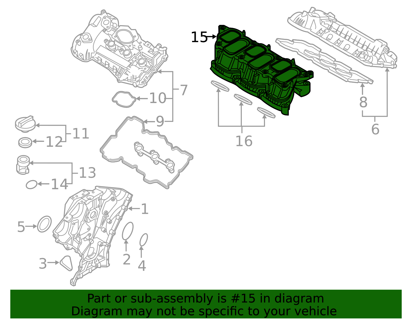 28310-3CFA0 - Intake Manifold 2014-2025 Kia | Kia.Parts Store
