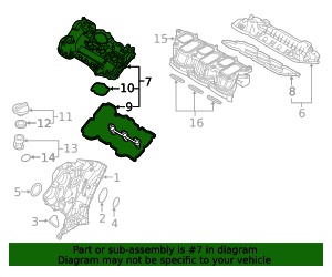 22410-3LFA0 - Valve Cover 2017-2025 Kia | Kia.Parts Store