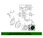 DC3Z-1104-A - Hub & Bearing 2011-2016 Ford | Ford Parts Direct