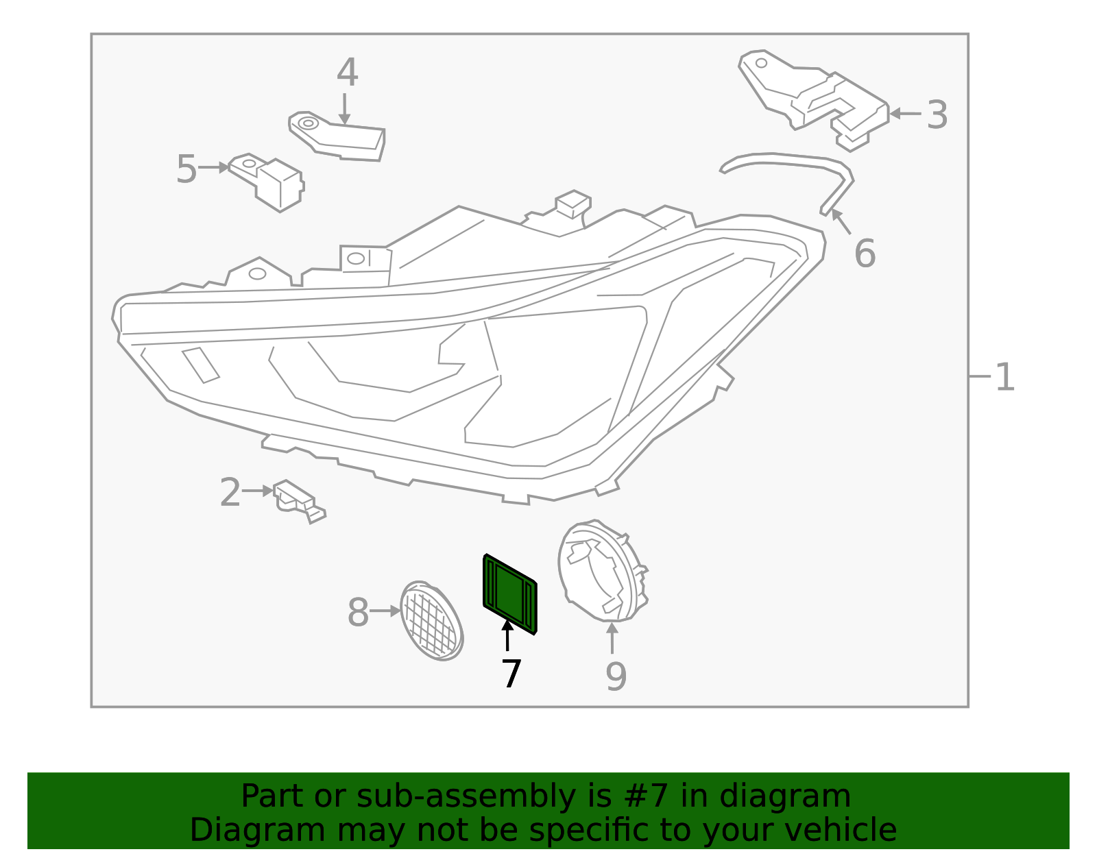 2019-2025 Hyundai Dust Cap Pad 92125-H8350 | OEM Parts Online