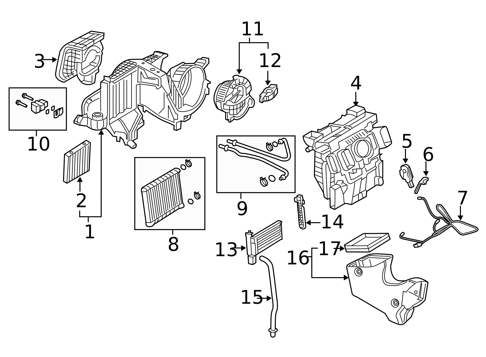 000906930764 - Blower Motor Resistor For 2019-2025 Mercedes-Benz ...