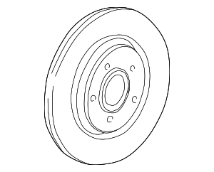 2001-2006 Ford Rotor 2U2Z-1V125-EB | Ford OEM Parts Outlet