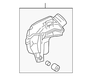 2018-2025 GM (Replaces 84369893) Intake Air Baffle 85511864 GM ...