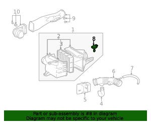 1999-2008 Toyota Mass Air Flow Sensor 2220421010 | Toyota Parts Center