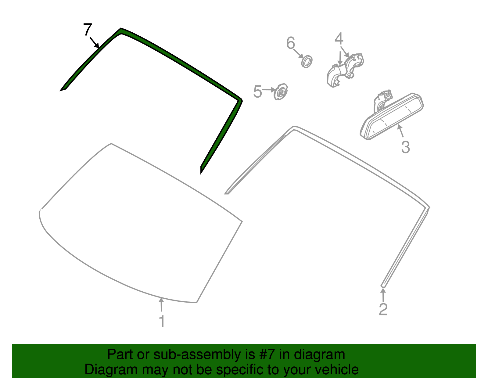 2003-2008 BMW Z4 Reveal Molding 51-31-7-017-021 | BMW OEM Parts