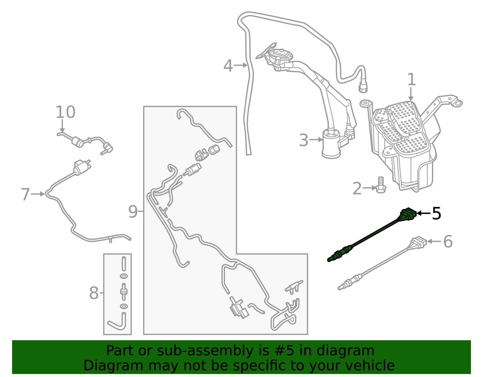 Oxygen Sensor - OEM Emission Sensor for Audi | AutoNation Parts