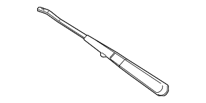 Passenger Side Windshield Wiper Arm 84447095 GM | GMPartsDirect.com