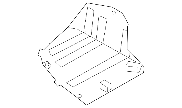 2018-2022 Hyundai Accent Under-Body Shield 86698-J0000 | OEM Parts Online