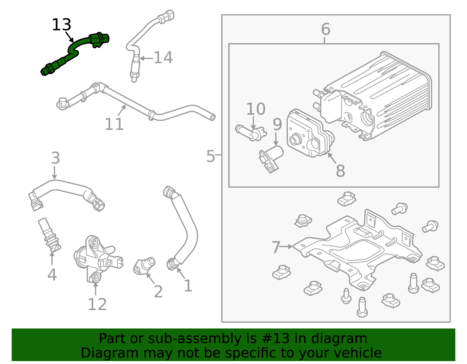 2011-2019 Ford Motorcraft Oxygen Sensor DY-1193 | OEM Parts Online