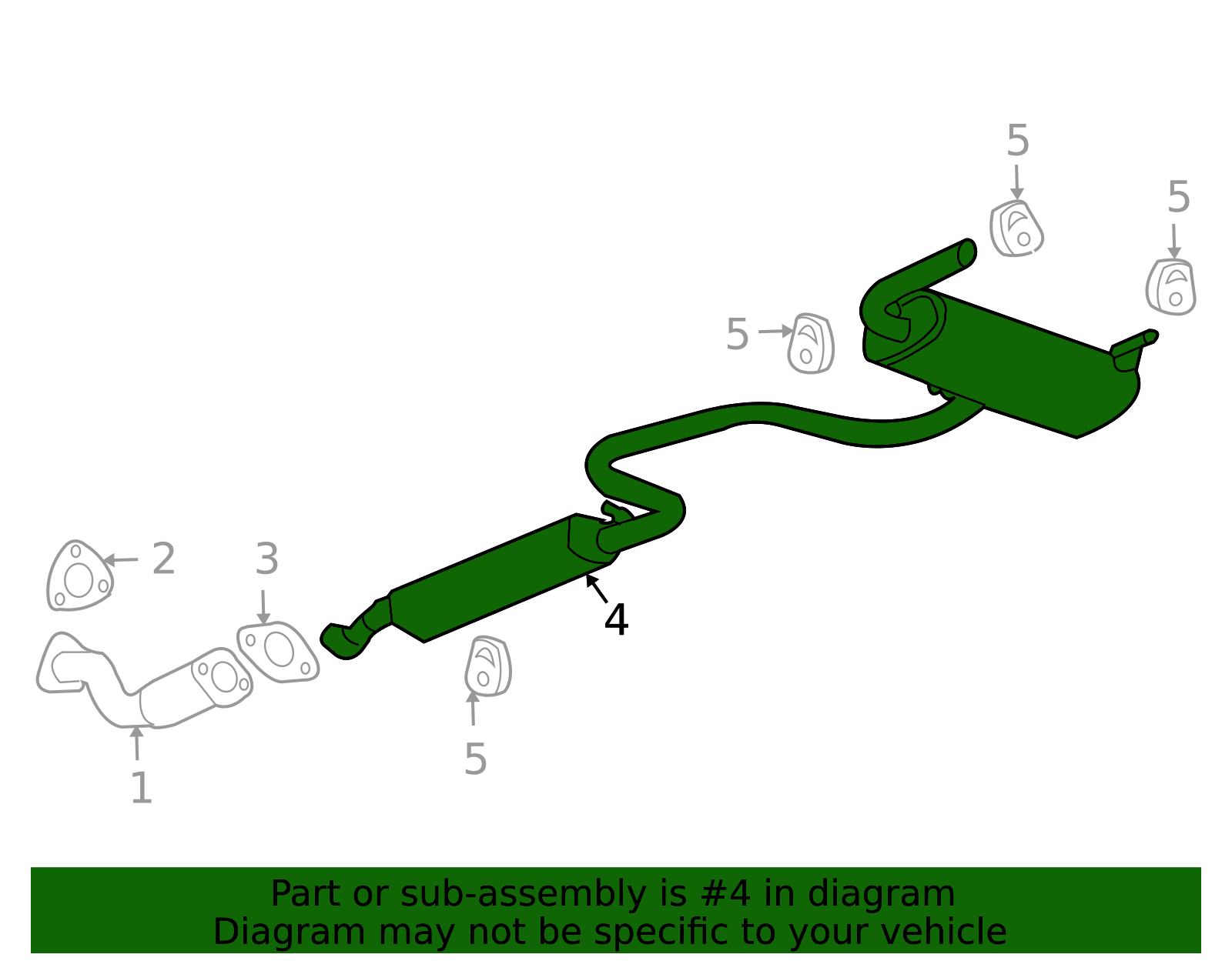 25924126 - High-Quality Exhaust Muffler Assembly with 3-Way Catalytic ...