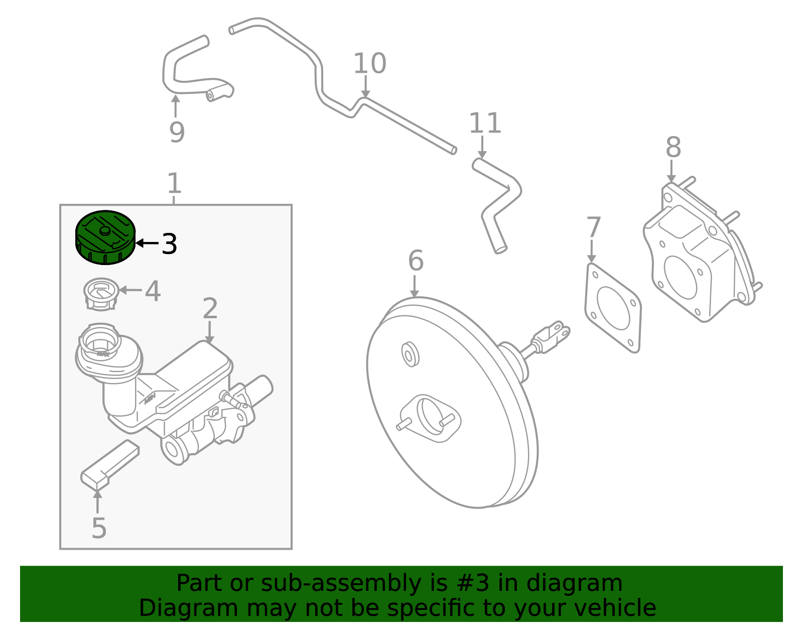 46020-4BA0A - Reservoir Cap 2015-2023 Nissan | Official Nissan Parts Store