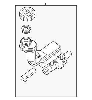2017-2023 Nissan Master Cylinder D6010-4BA5A | Nissan Parts Central