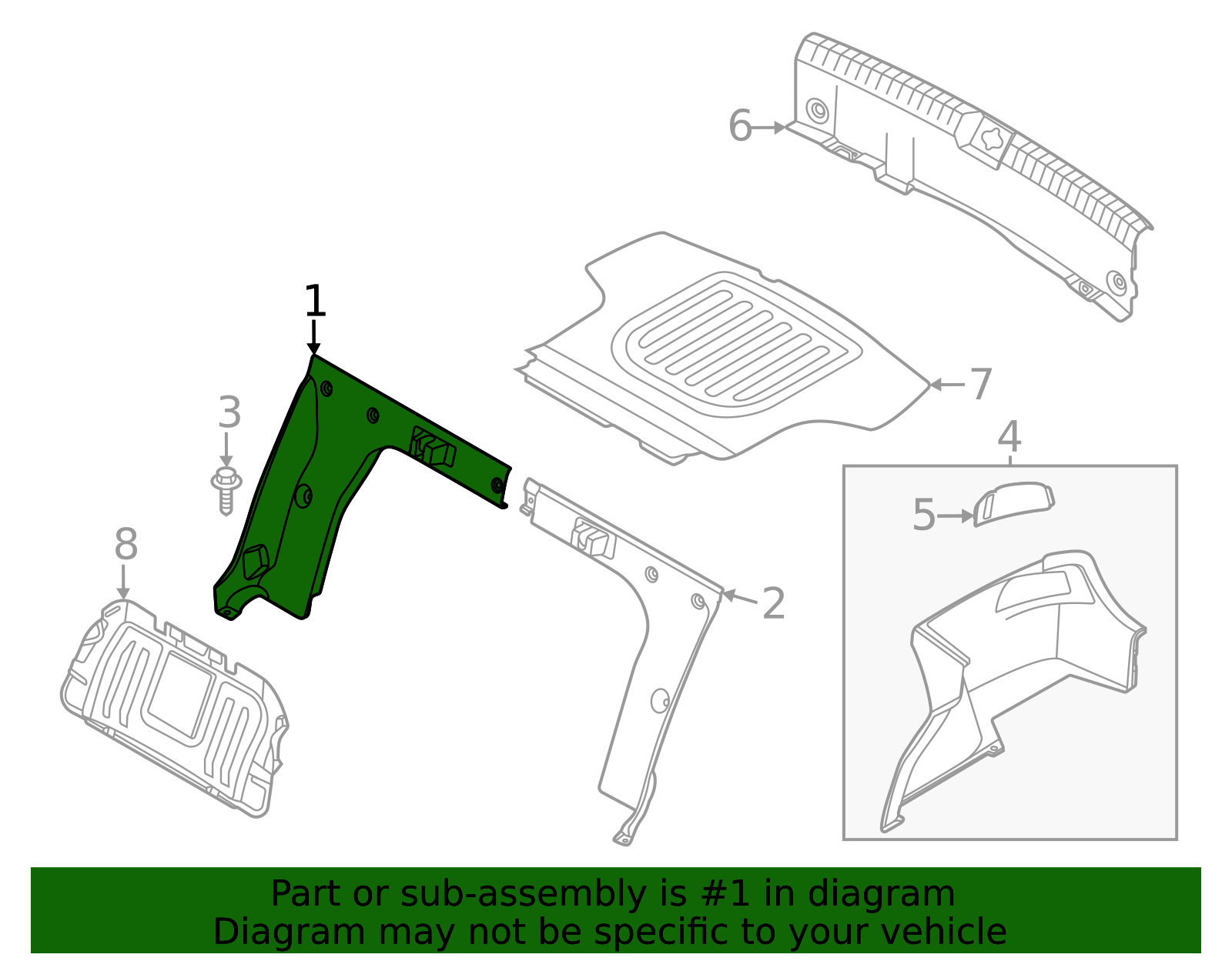 2025 Kia K5 Partition 85788-L2000 | QuirkParts