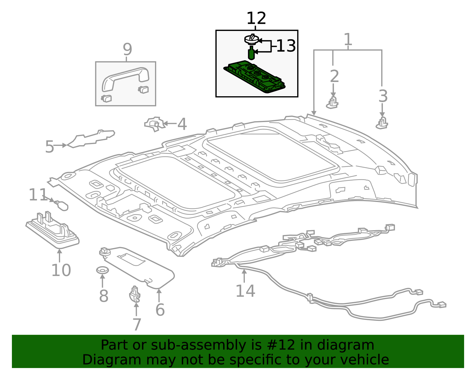 Interior Dome Light - OEM Brightness & Fit | AutoNationParts.com