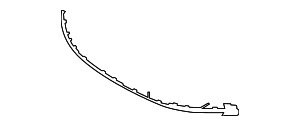 86595-D9LC0 - Front Molding 2020-2021 Kia Sportage | Kia.Parts Store