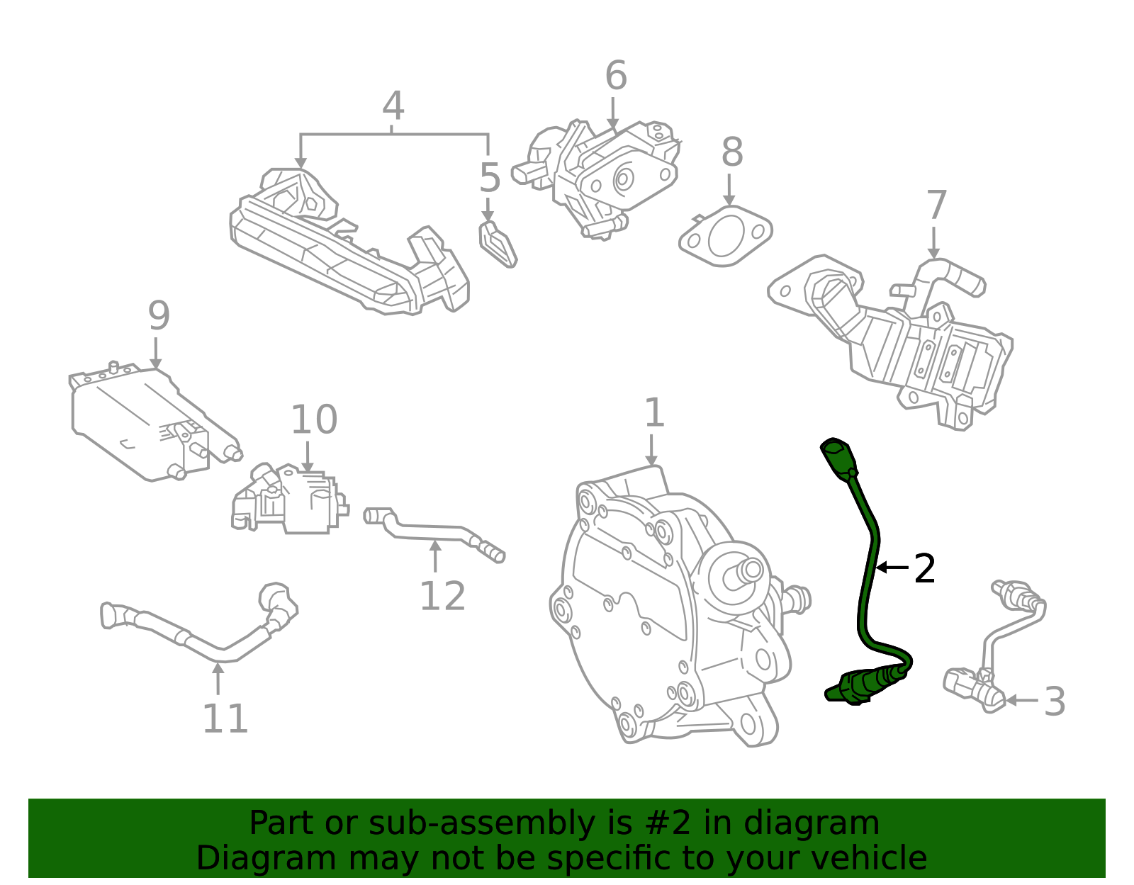 89467-02130 - Oxygen Sensor 2019-2024 Toyota Corolla | Toyota San Diego ...