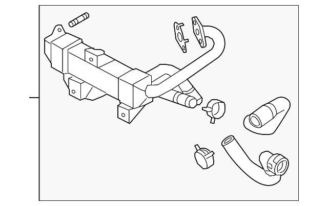 2017-2022 Kia Egr Cooler 28410-03HA0 | OEM Parts Online
