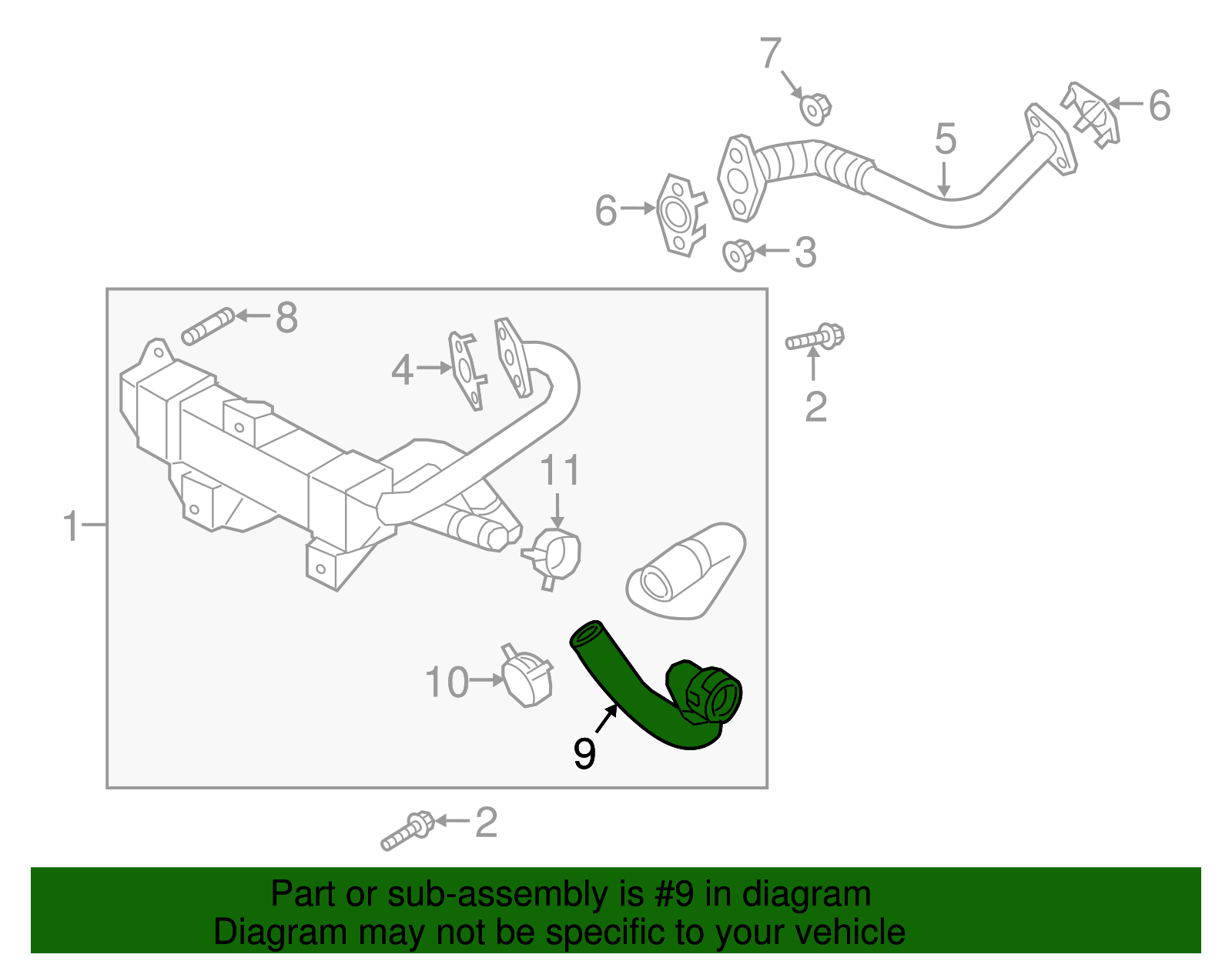 25490-03HA0 - Hose 2017-2022 Kia | Kia.Parts Store