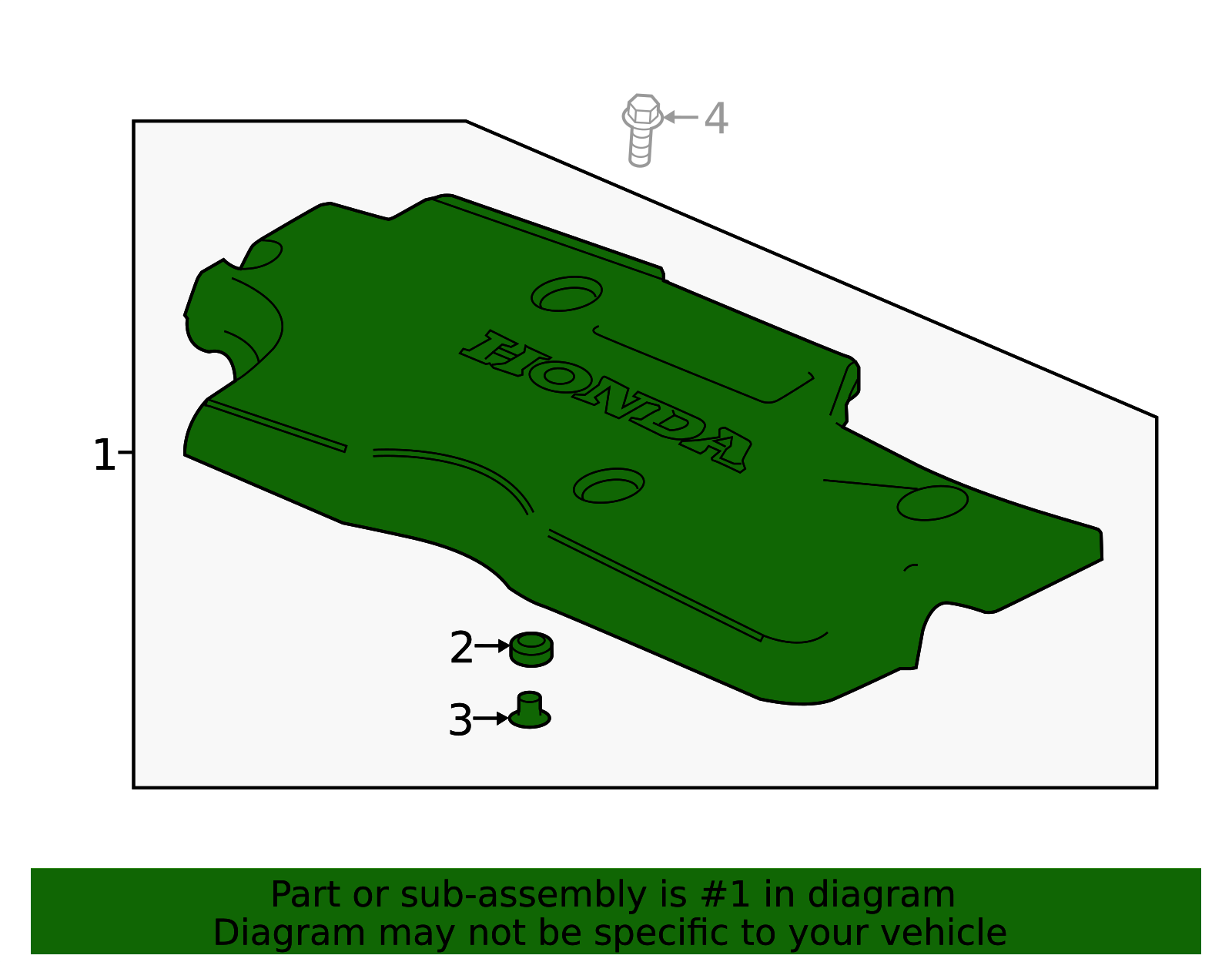 12500-6C1-A00 - Honda Engine Cover 2018-2022 Honda Accord | Performance ...